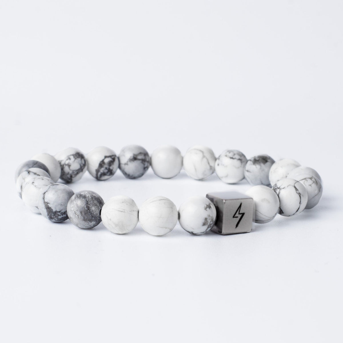 White Howlite Stone Bracelet